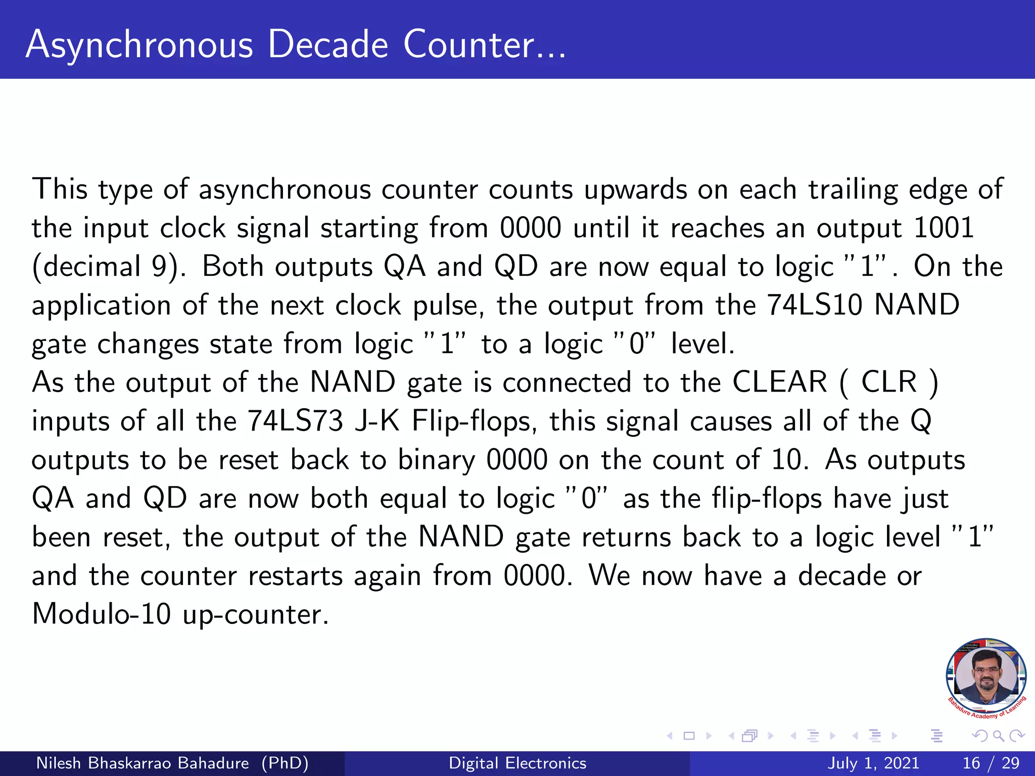 Digital electronics sequential ckts counters | PDF | Computing | Technology & Computing