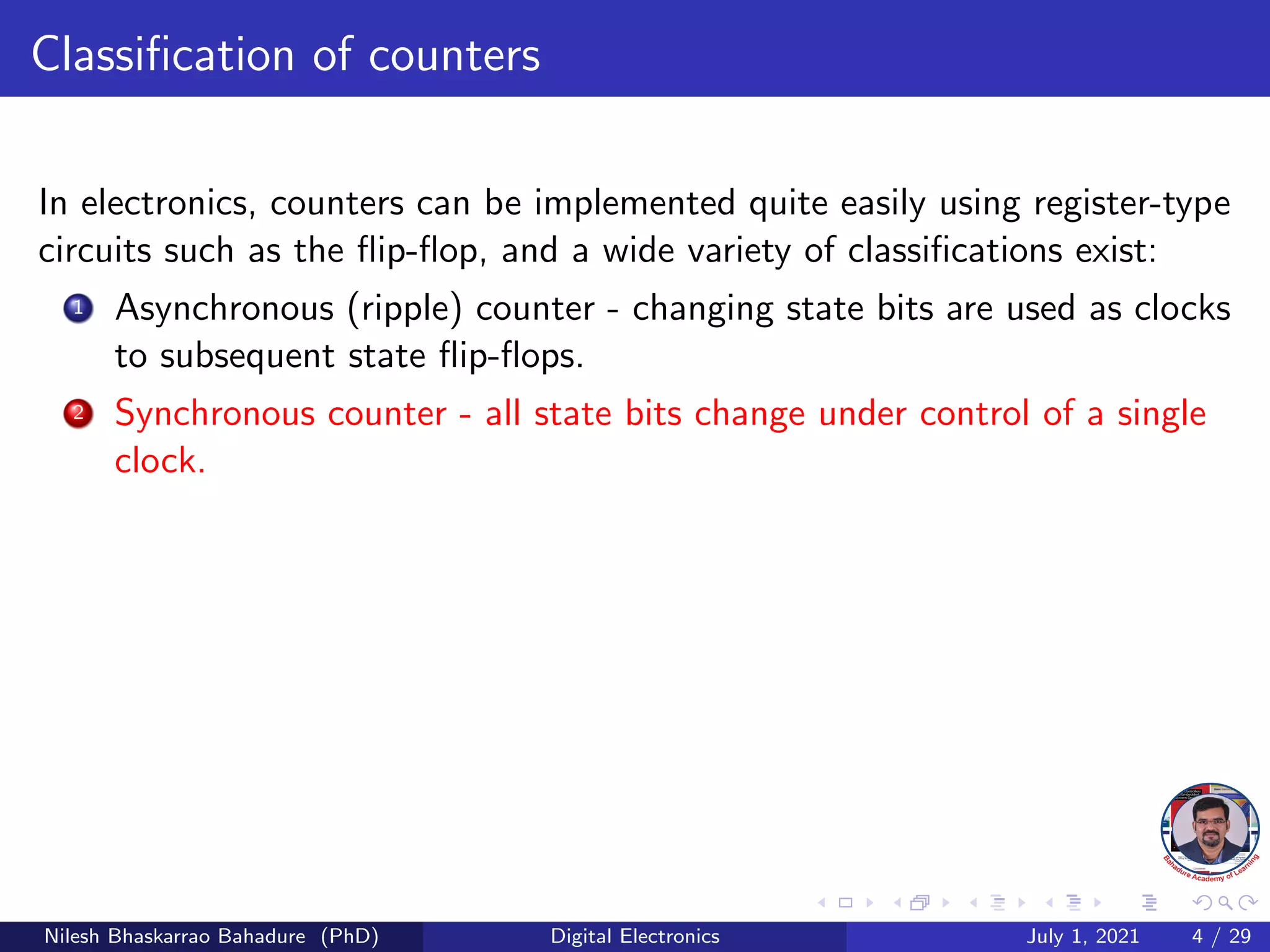 Digital electronics sequential ckts counters | PDF