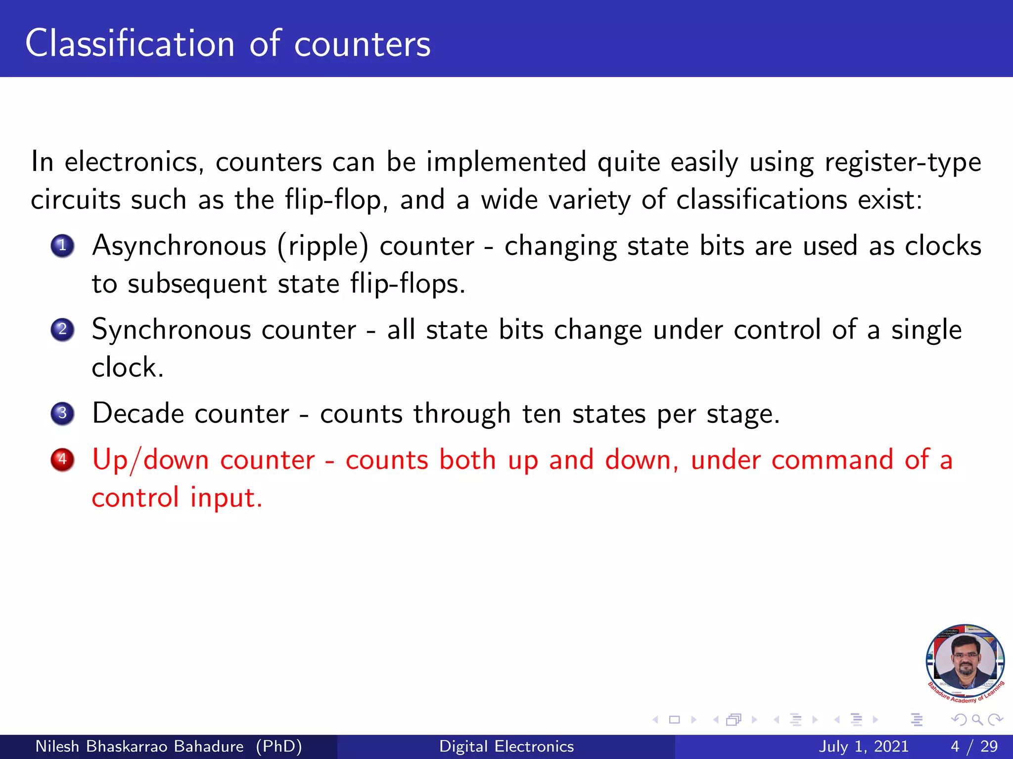 Digital electronics sequential ckts counters | PDF