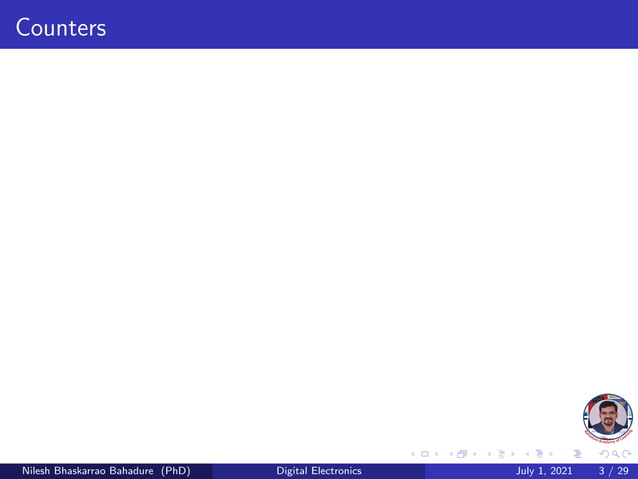 Digital electronics sequential ckts counters | PDF | Computing | Technology & Computing