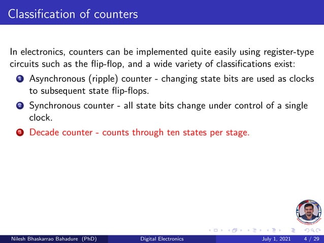 Digital electronics sequential ckts counters | PDF | Computing | Technology & Computing