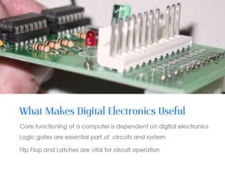 A Complete Digital Electronics Course via Video Tutorial | PPTX
