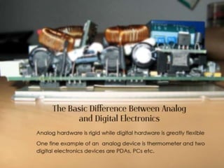 A Complete Digital Electronics Course via Video Tutorial | PPTX