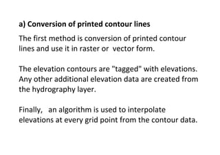 Digital elevation model in GIS | PDF