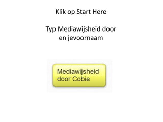 Digitale mindmap maken | PPTX