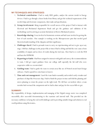 Digital Energy Meter Project Report | PDF