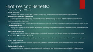 DIGITAL Safety Board for workplace safety | PPTX