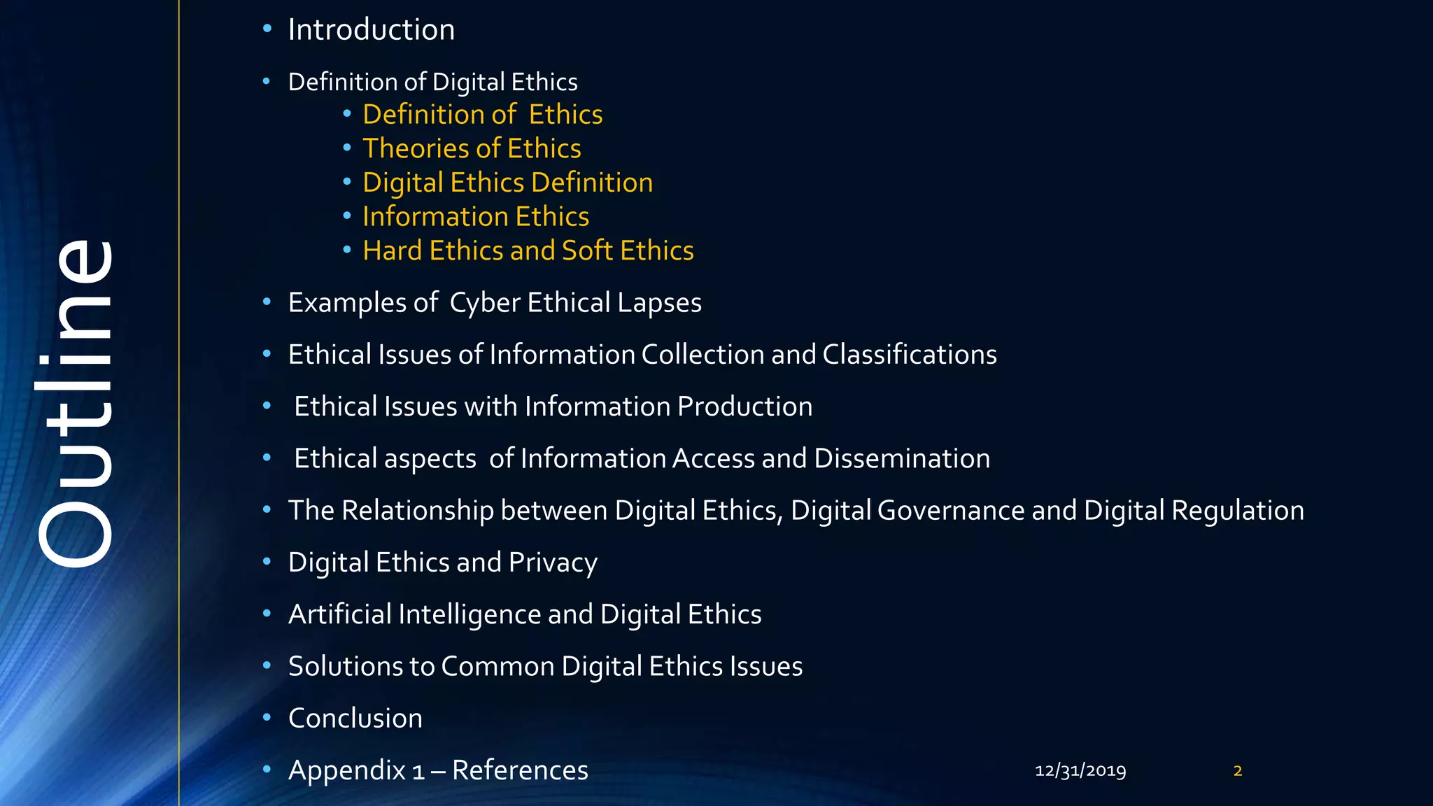 Digital Ethics | PPTX