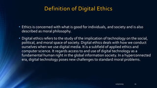 Digital Ethics | PPTX