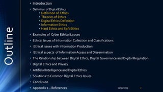 Digital Ethics | PPTX