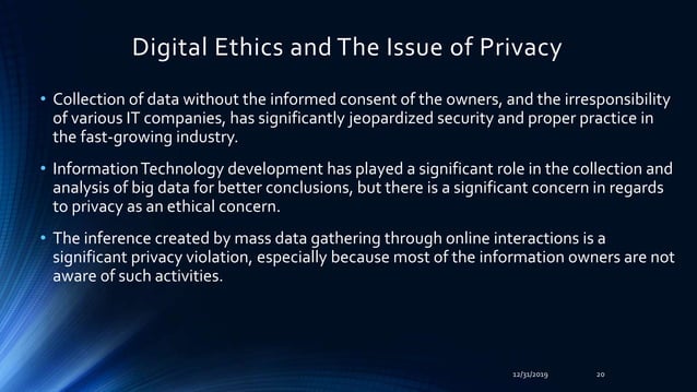 Digital Ethics | PPTX