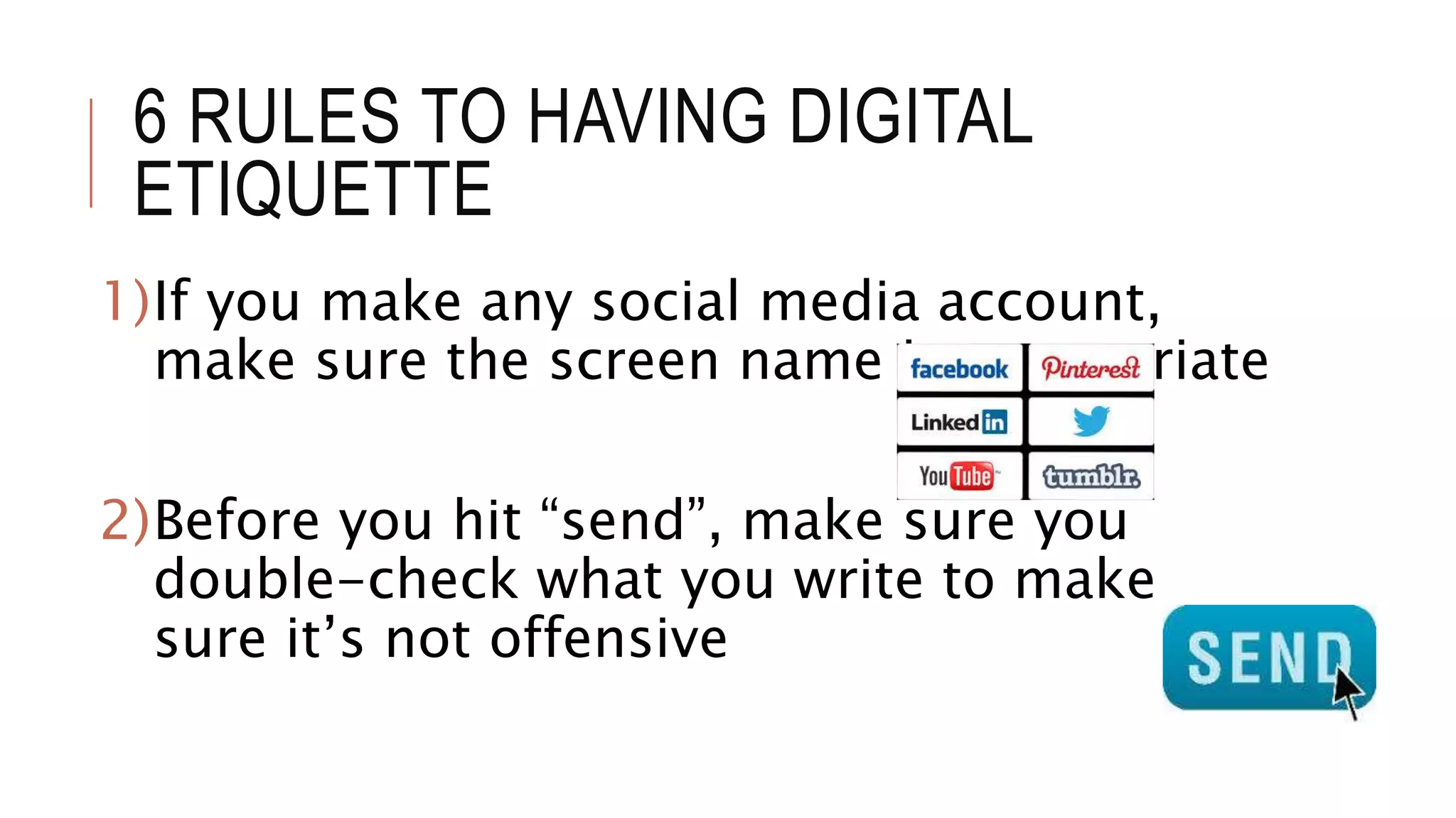 Digital Etiquette | PPTX