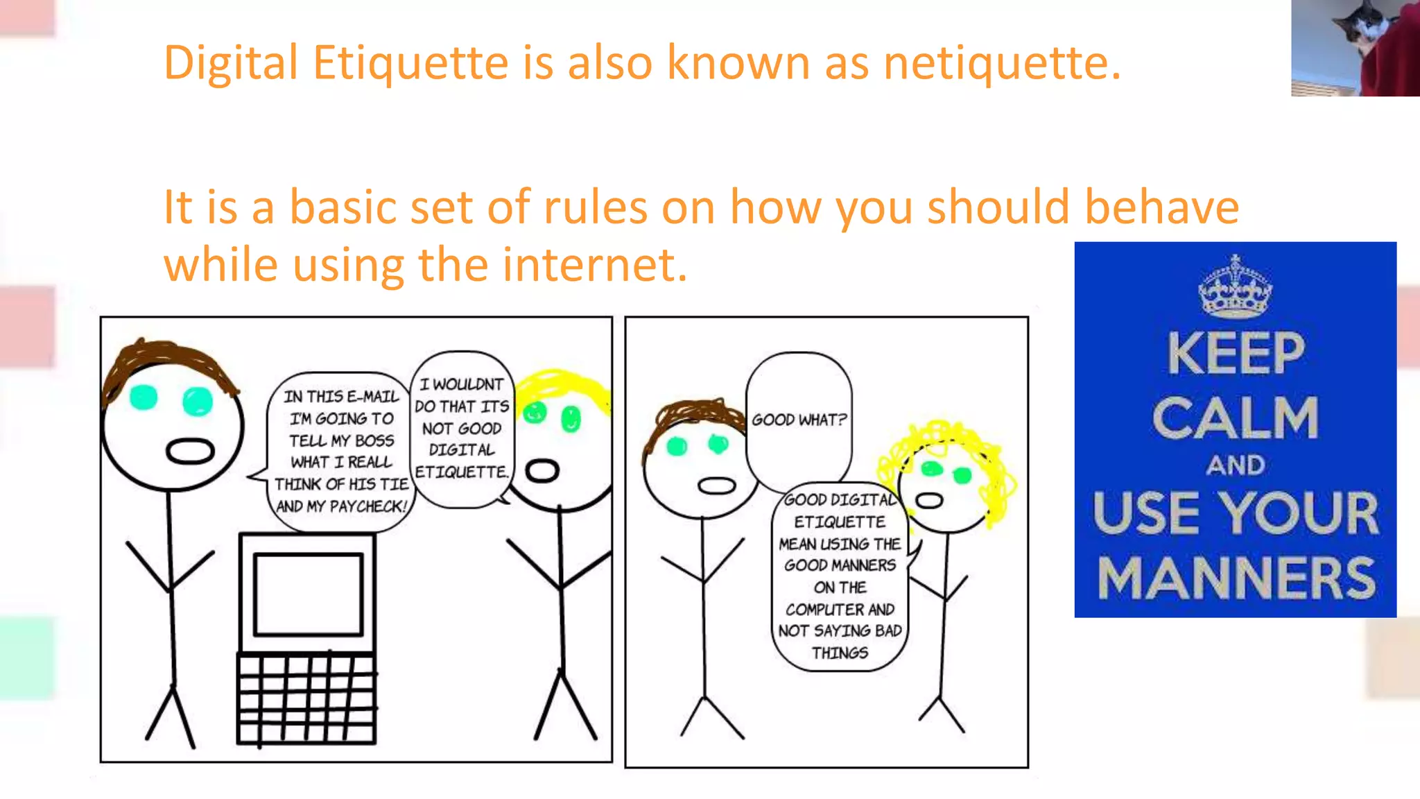 Digital etiquette | PPTX