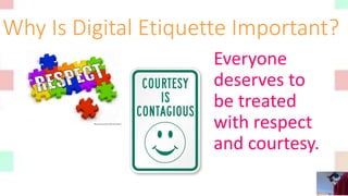 Digital etiquette | PPTX