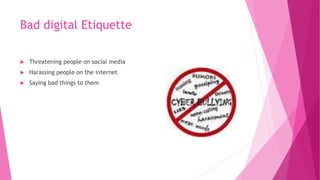Digital etiquette | PPTX