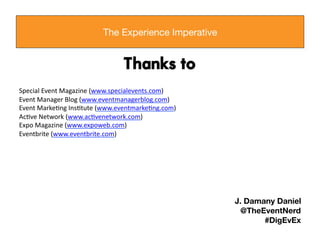 The Digital Events Experience | PPT