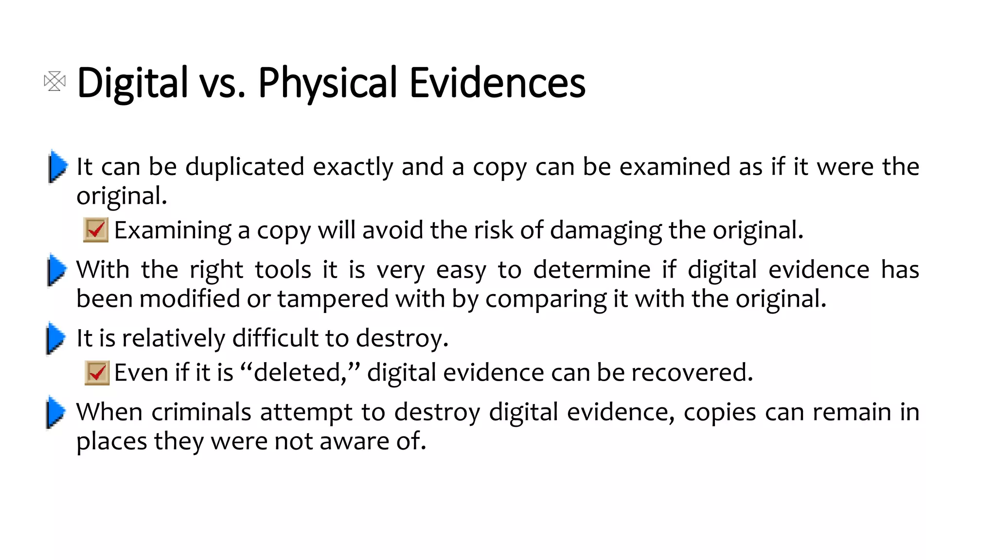 Digital Evidence by Raghu Khimani | PPTX