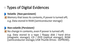 Digital Evidence by Raghu Khimani | PPTX