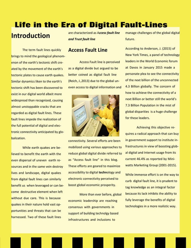 Digital Fault-Lines | PDF