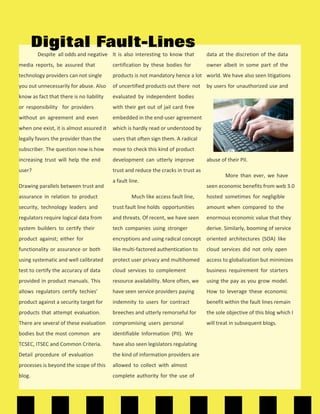 Digital Fault-Lines | PDF