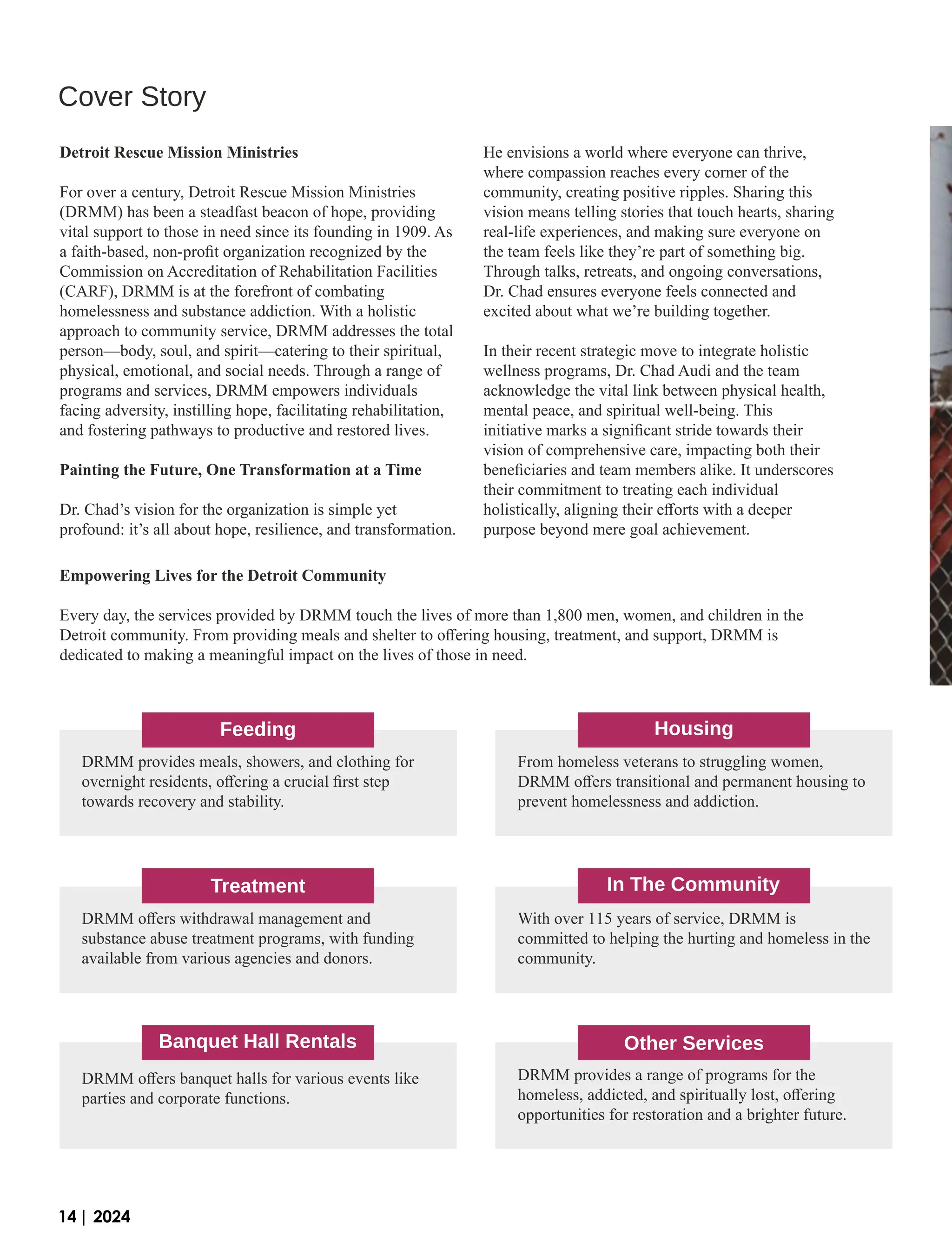 Dr. Chad Audi: The Visionary Leader Empowering Communities | PDF