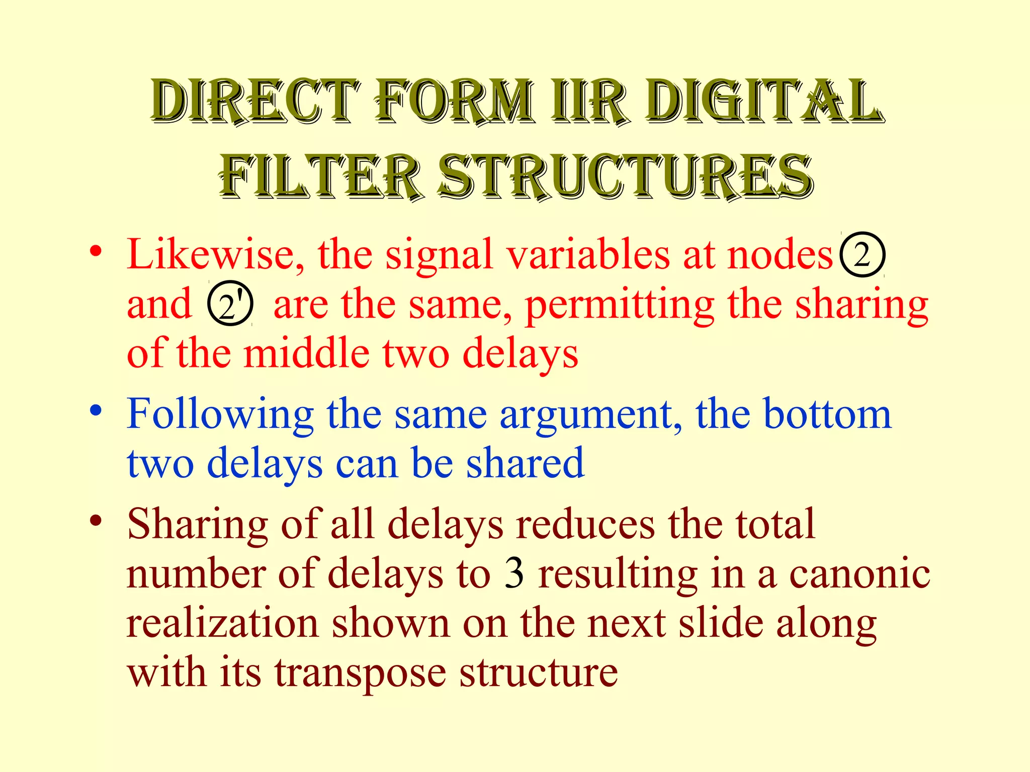 Digital filters in DSP | PPT