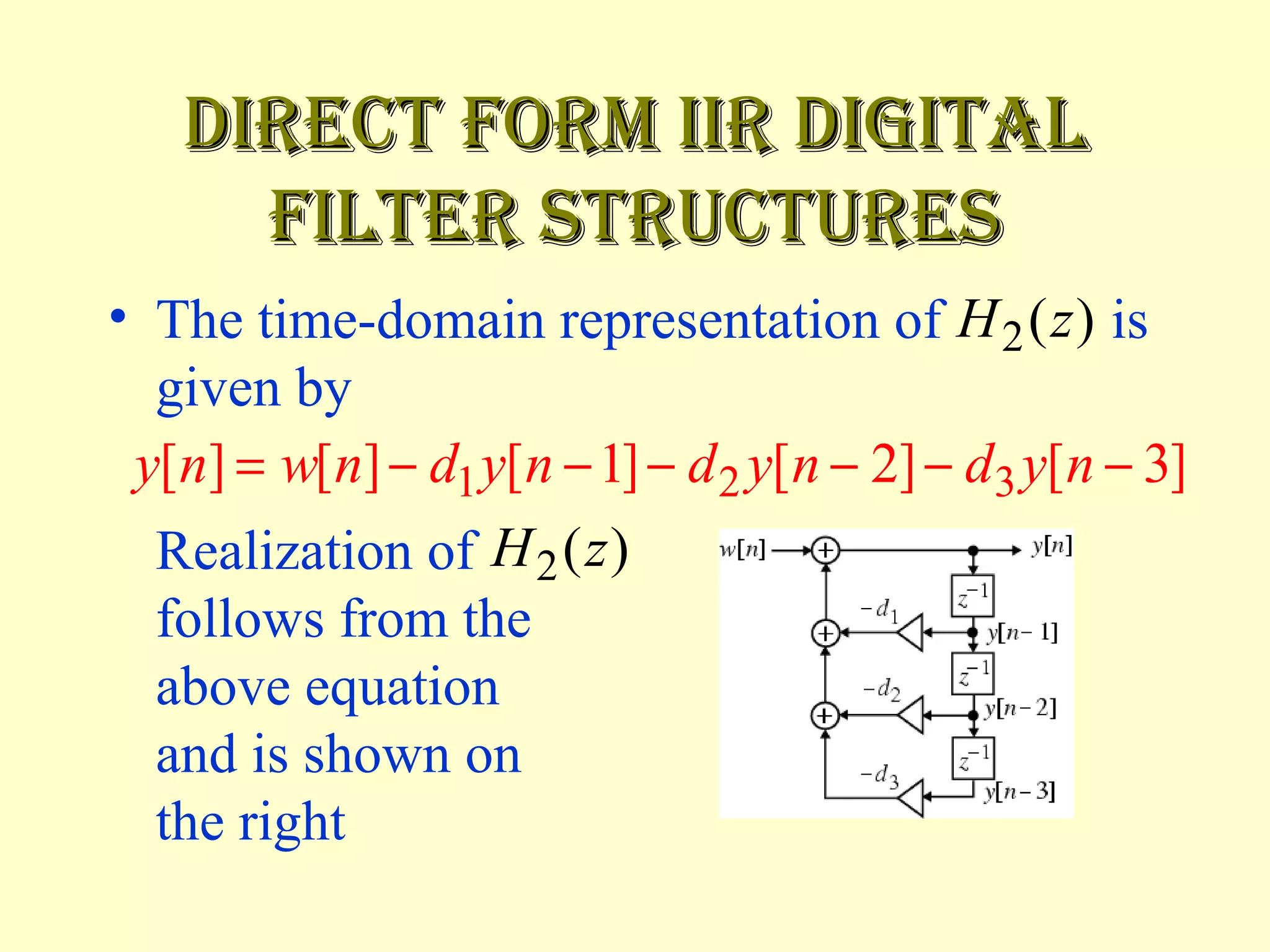 Digital filters in DSP | PPT