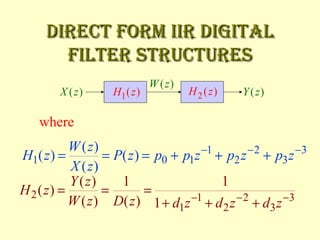 Digital filters in DSP | PPT