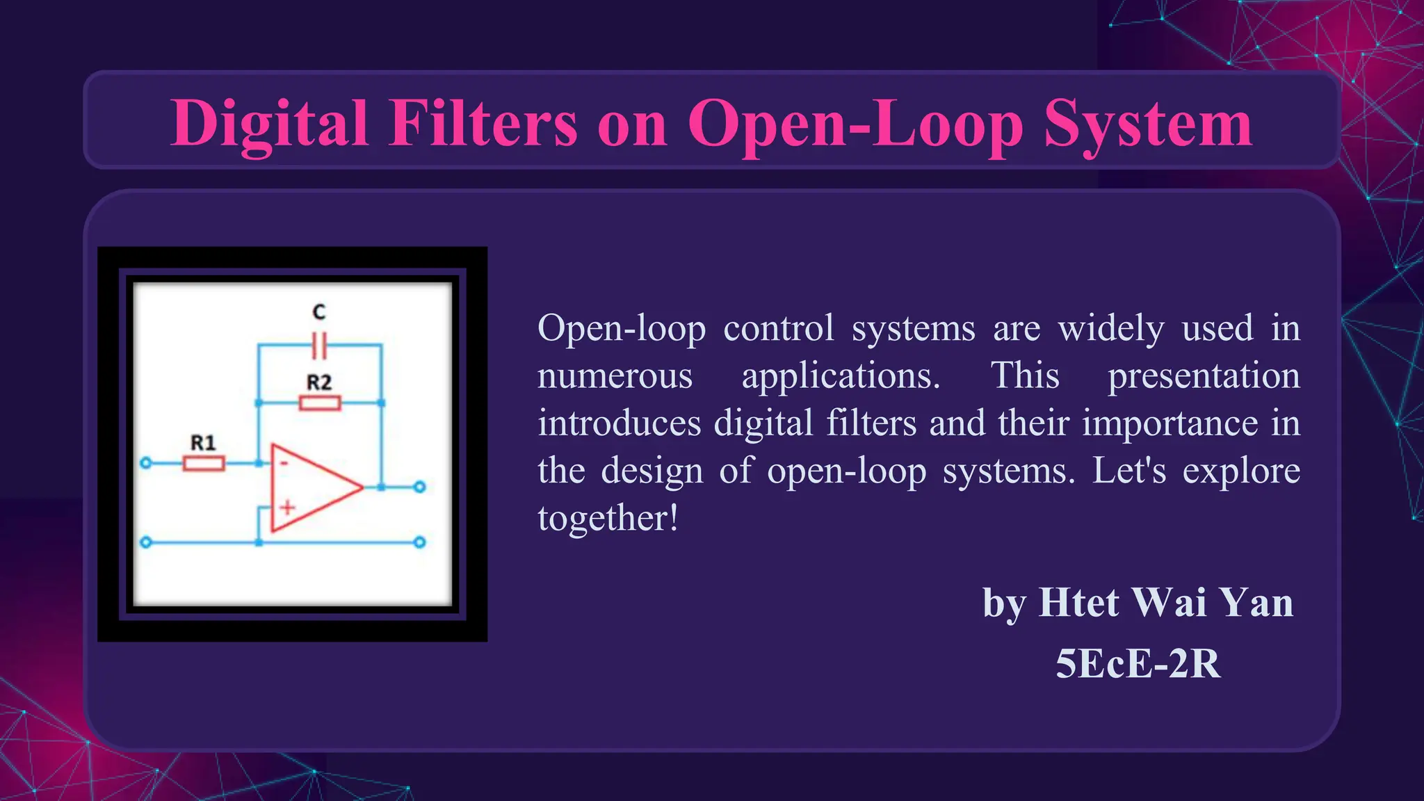 digital filters on open-loop system.pptx