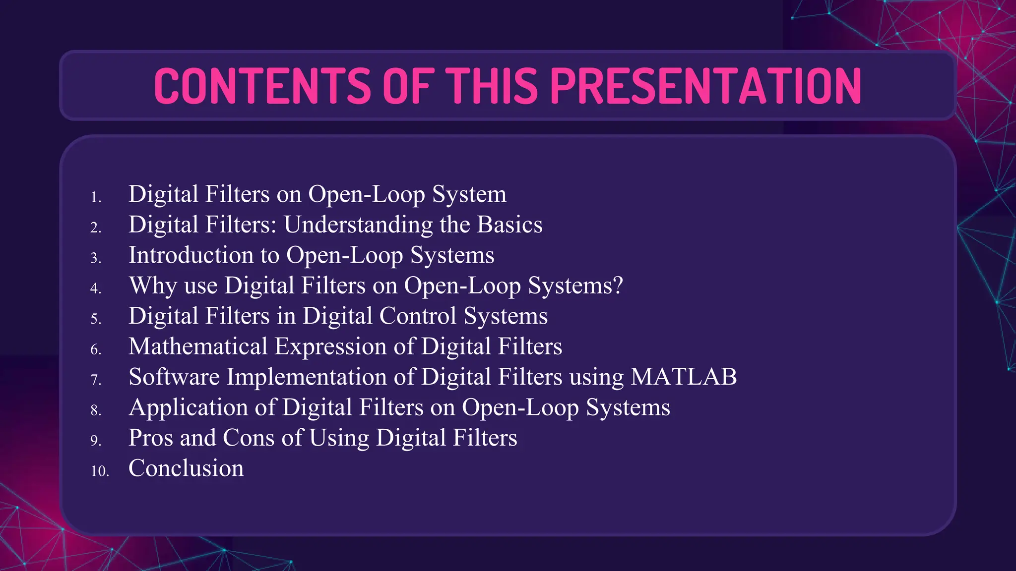 digital filters on open-loop system.pptx