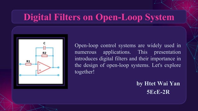 digital filters on open-loop system.pptx