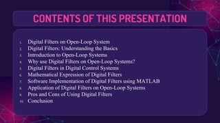 digital filters on open-loop system.pptx