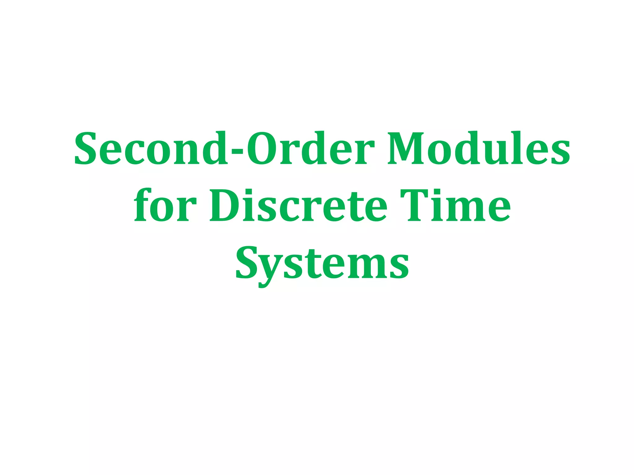 Digital filter structures | PPTX