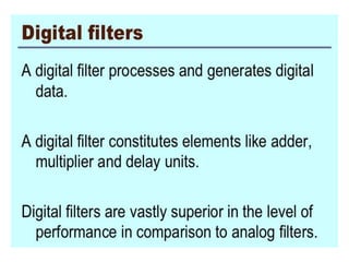 Digital filter structures | PPTX
