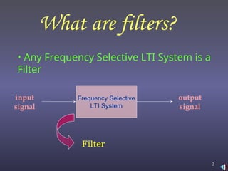 Digital filter structures Digital Signal Processing NIT DURGAPUR | PPT