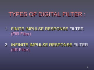 Digital filter structures Digital Signal Processing NIT DURGAPUR | PPT
