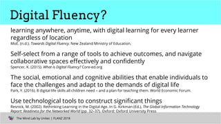 Digital fluency and the entitlement curriculum flanz | PPTX | Computer ...