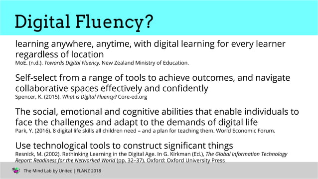 Digital fluency and the entitlement curriculum flanz | PPTX | Computer ...