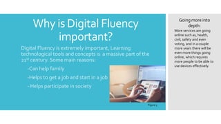 Digital fluency powerpoint | PPTX | Education