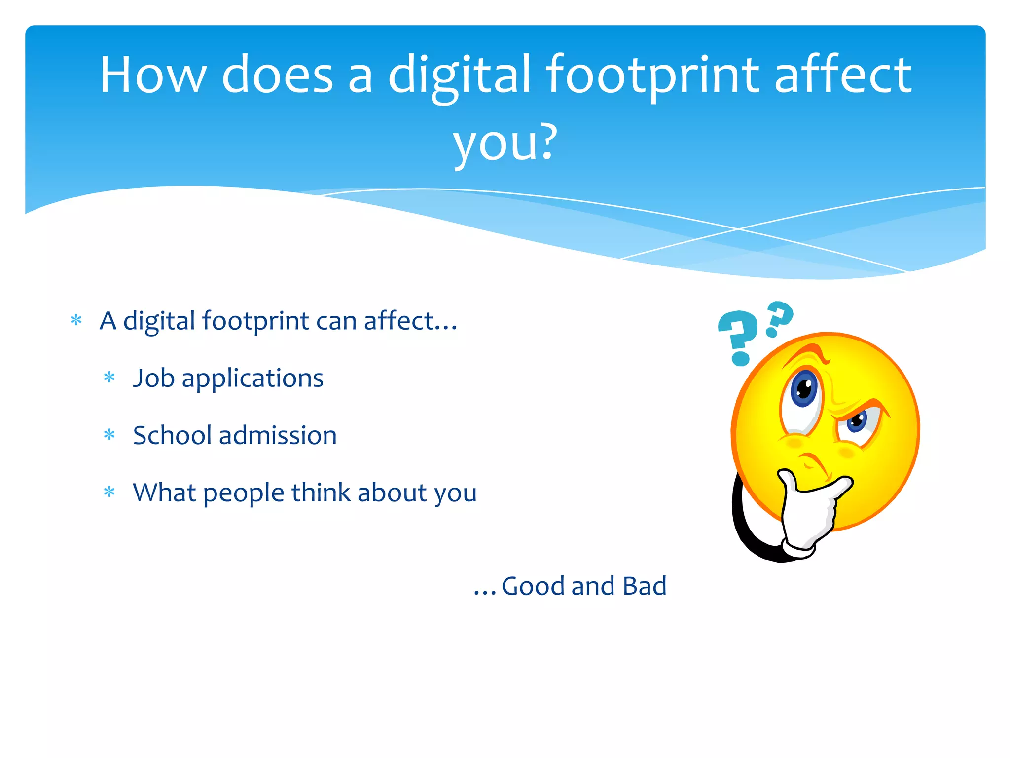 Digital foot print | PPT
