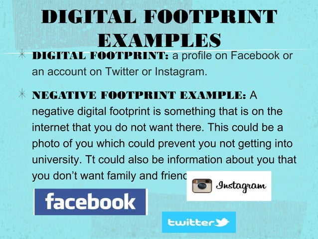 Digital Footprint | ODP | Internet | Computing