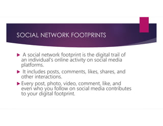 Digital Foot print for 1 to 12 class .ppt