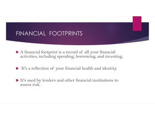 Digital Foot print for 1 to 12 class .ppt