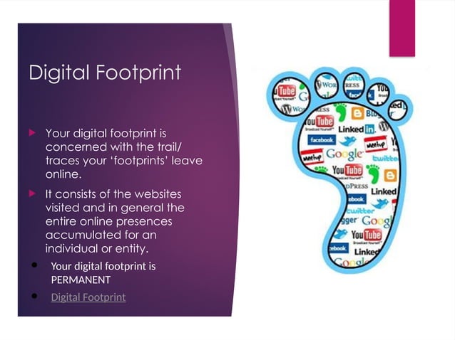 Digital footprint the fundamentals' to know | PPTX | Internet for ...