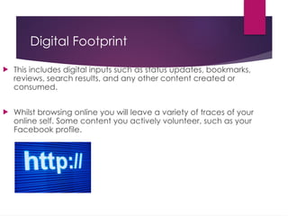 Digital footprint the fundamentals' to know | PPTX