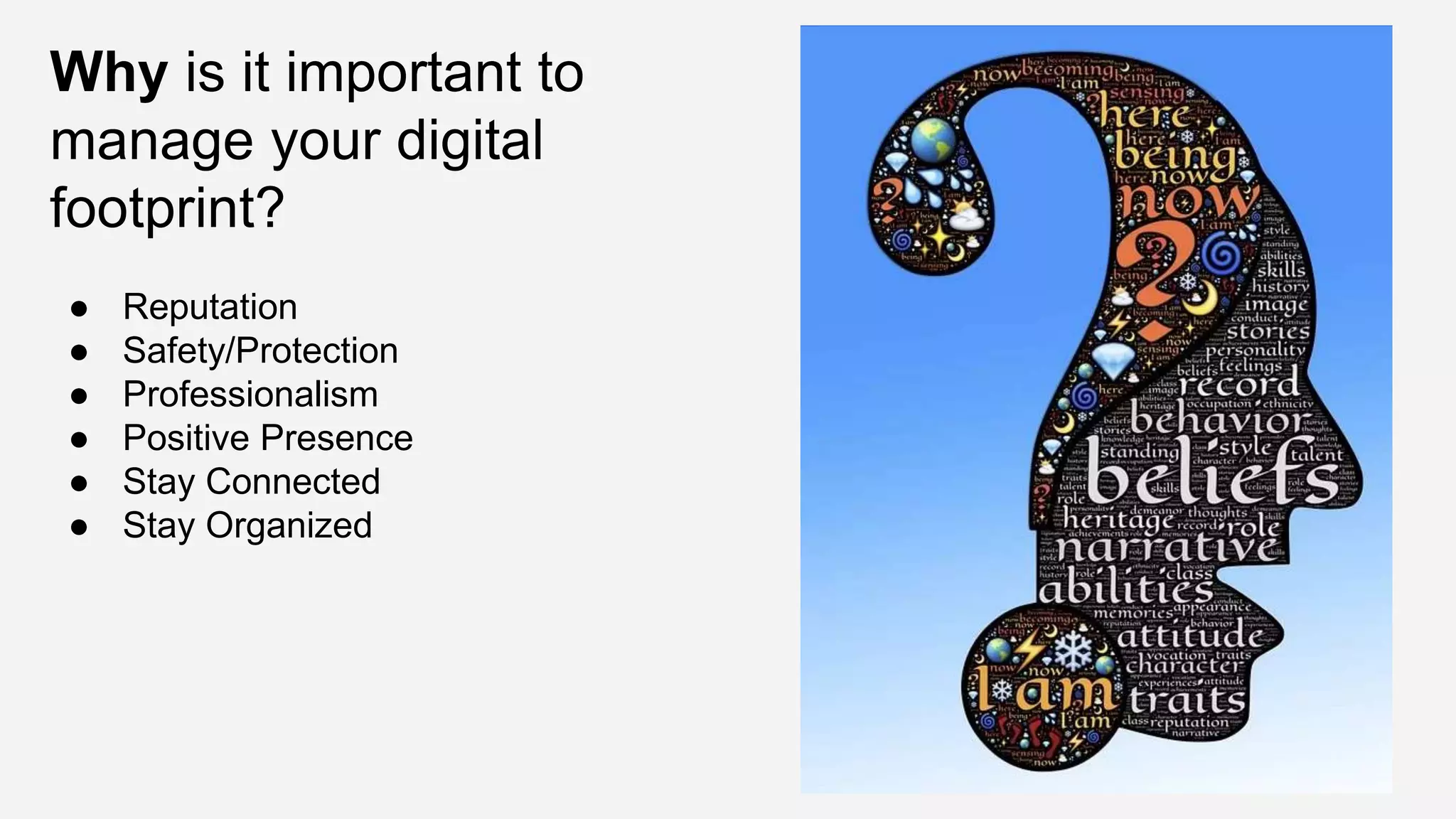 Managing Your Digital Footprint | PPTX