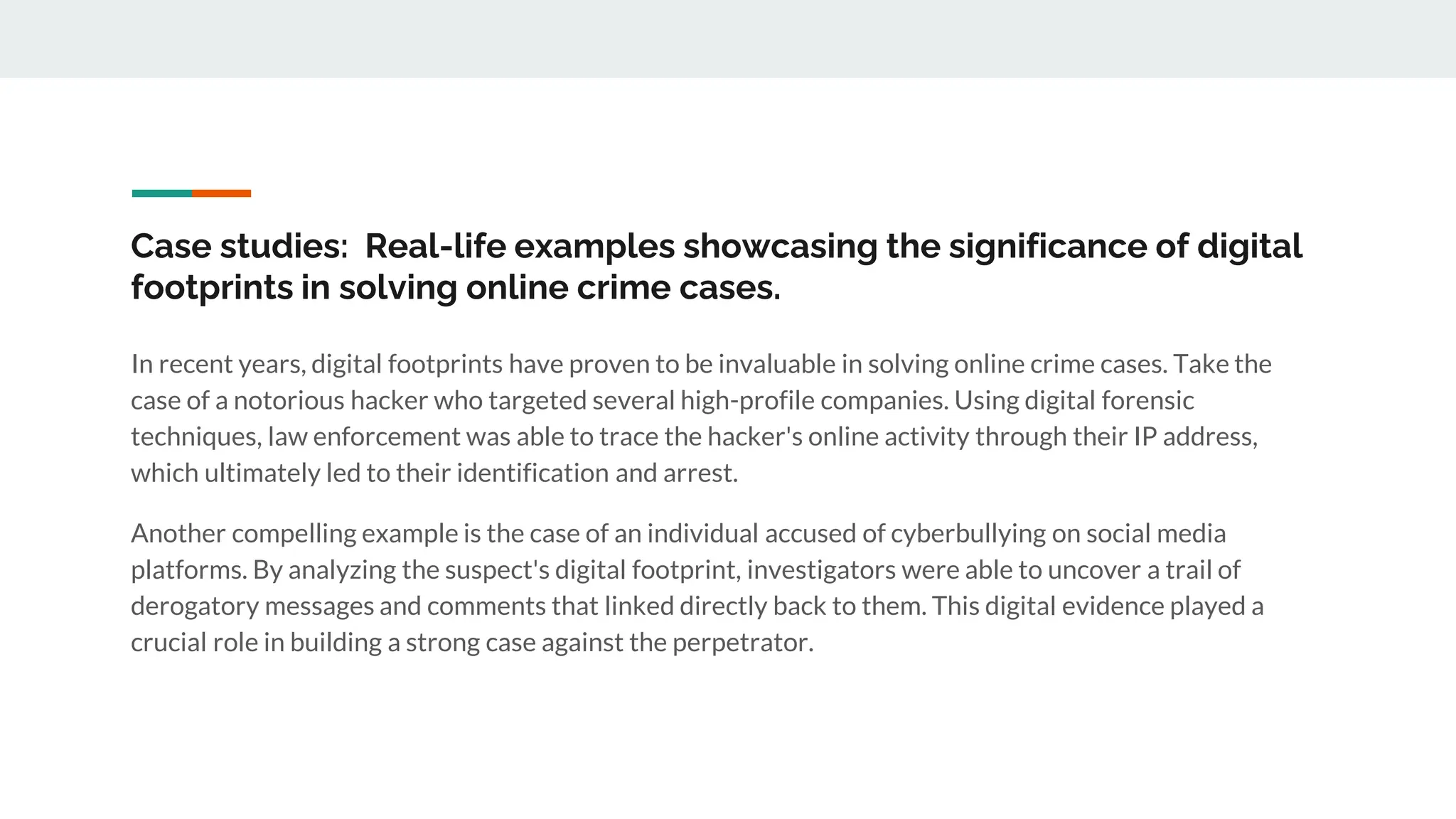 Digital Footprints_ Investigating Digital Evidence in Online Crime ...