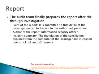 Digital Forensic Case Study | PPTX