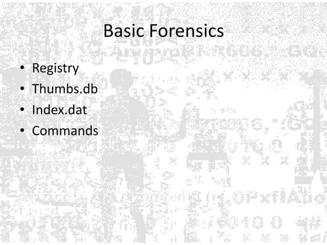 Digital Forensics | PPTX | Operating Systems | Computer Software and Applications