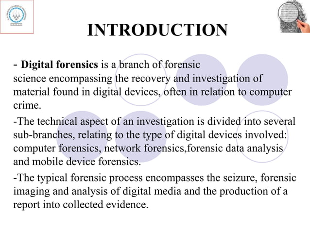 Digital forensics | PPTX